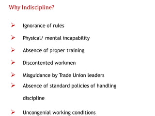 workers discipline and grievance procedure | PPT