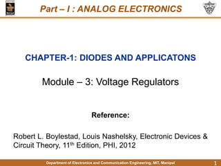 Basic electronics MODULE_3_Zener diode.ppt