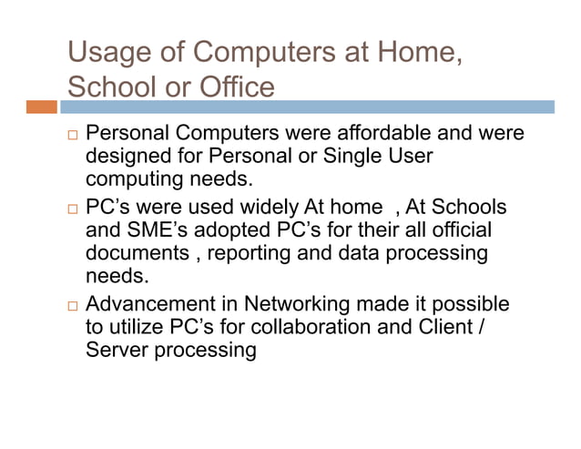 use of computer systems | PPT