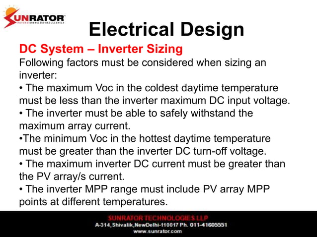 Designing Solar PV Systems ( Utility Scale) | PPTX
