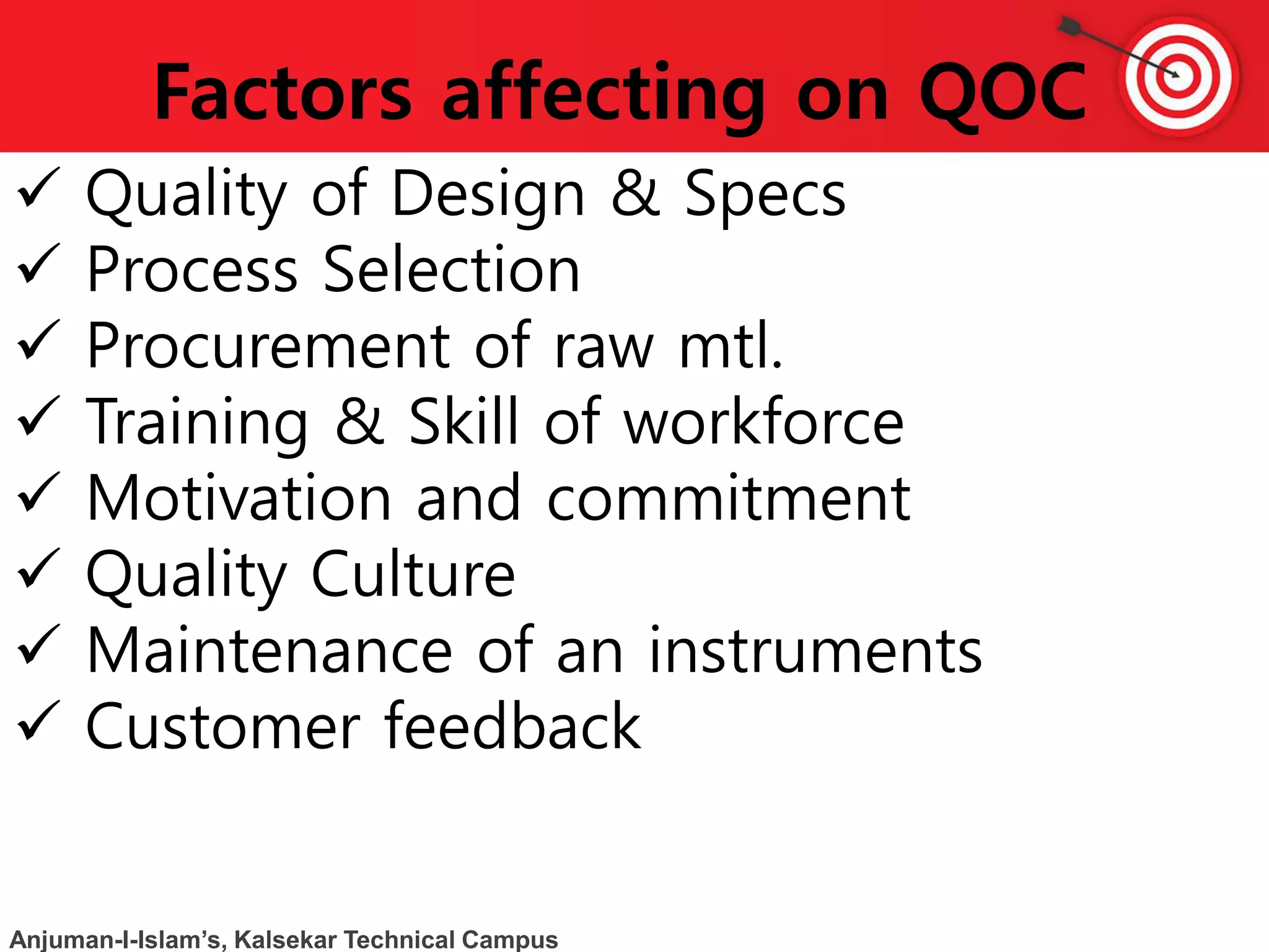 Introduction to Quality Engineering / Quality Control | PDF
