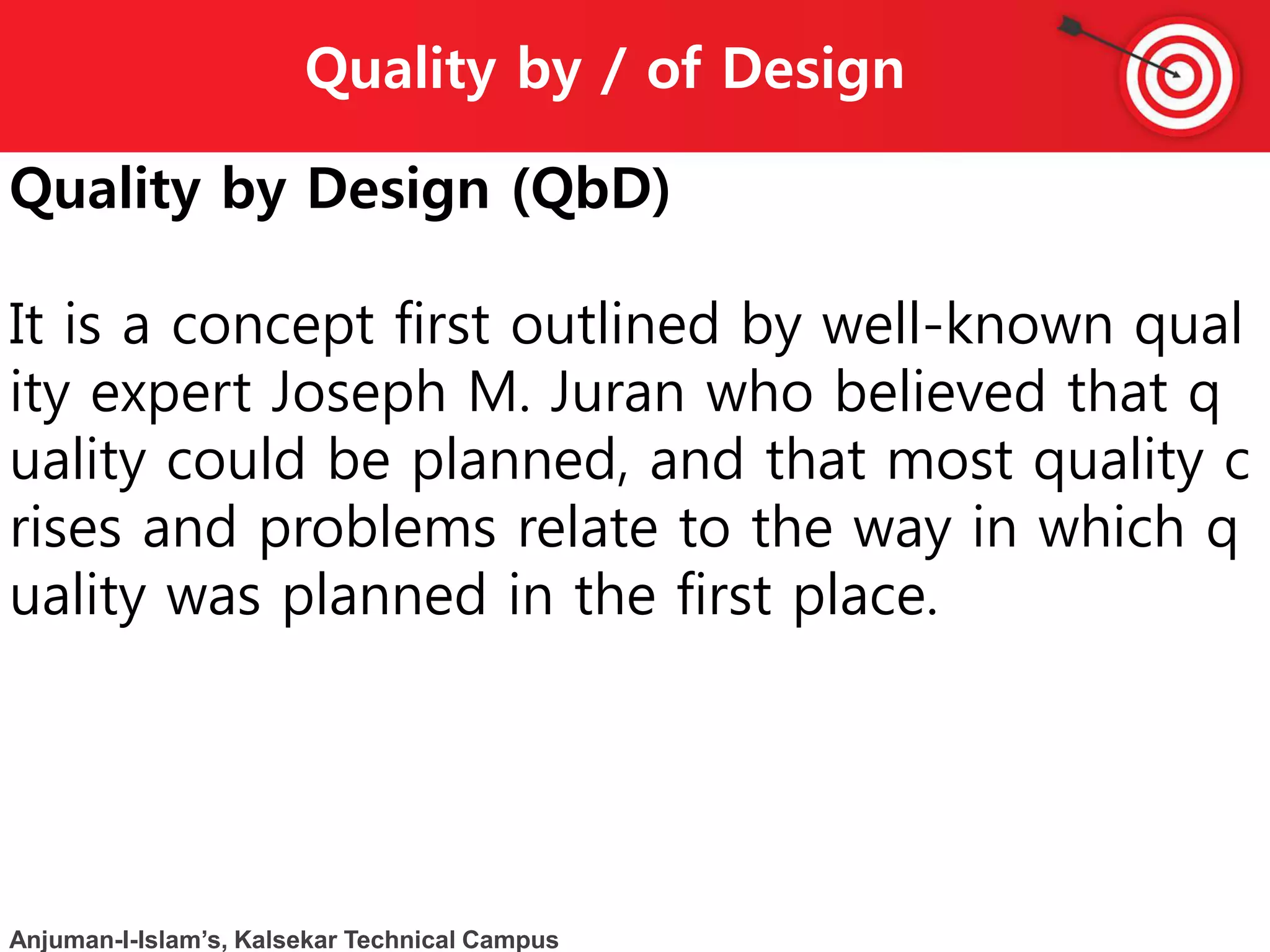 Introduction to Quality Engineering / Quality Control | PDF
