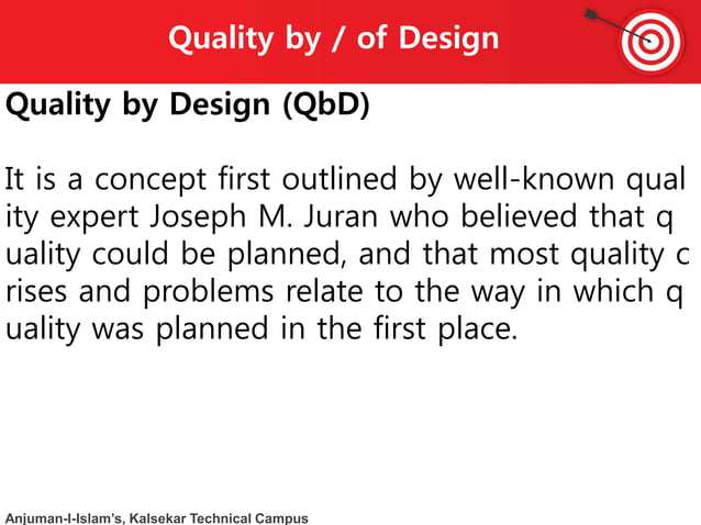 Introduction to Quality Engineering / Quality Control | PDF