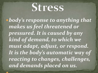 STRESS Module 4 | PPTX