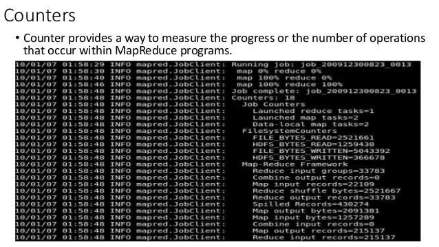 Advance MapReduce Concepts - Module 4