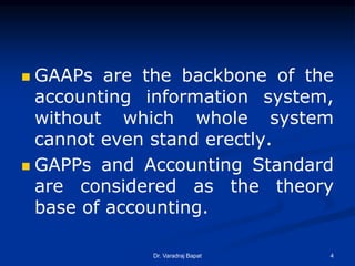 GAAP Accounting Standards & IFRS oct 2016 | PPTX