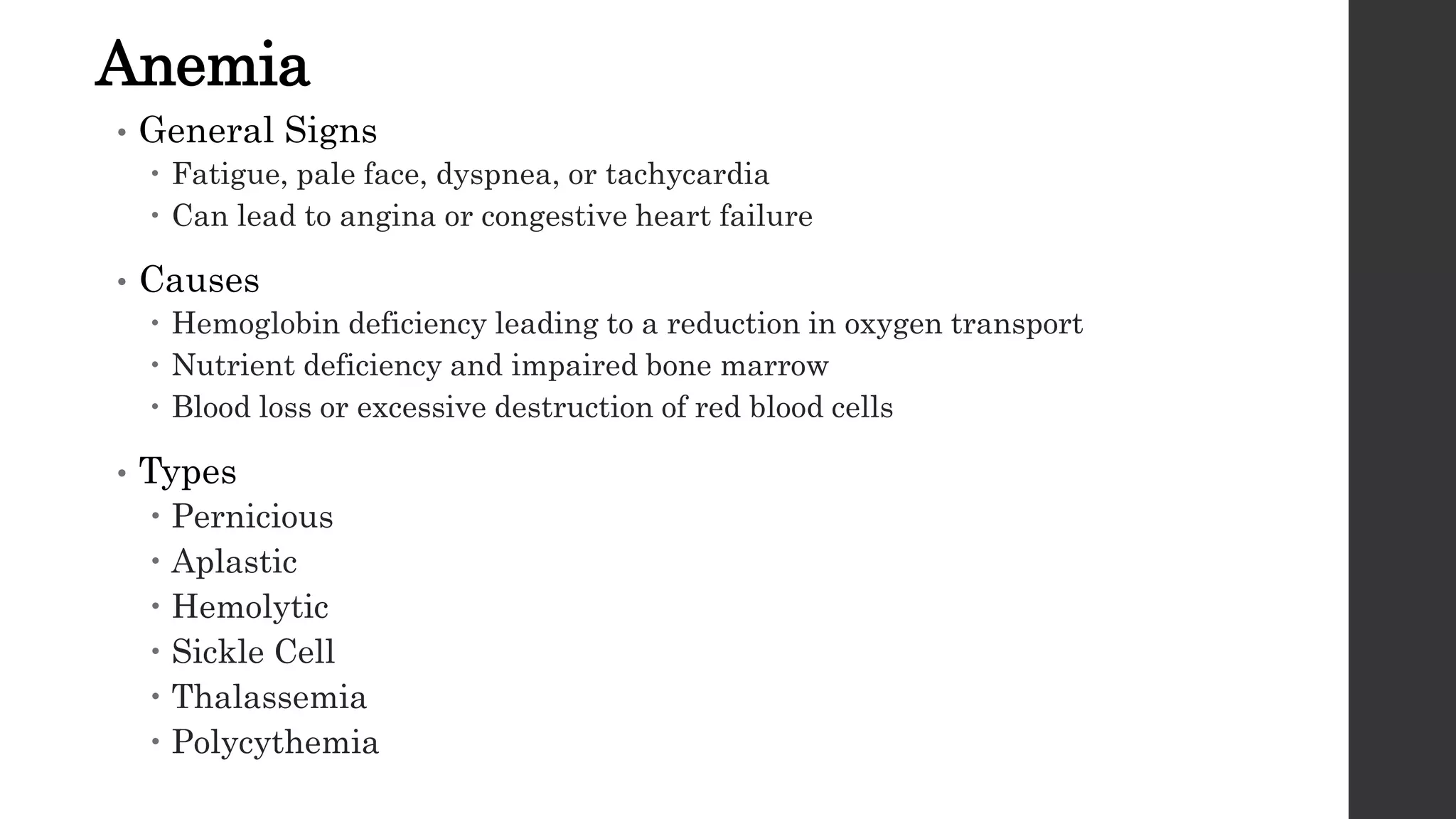 Pathophysiology: Hematology | PPTX