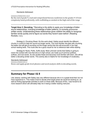 IRI for Grades 9-12 | DOC