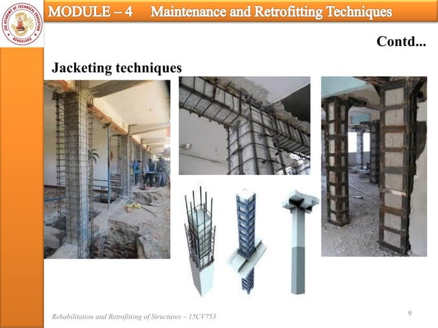 Maintenance and Retofitting of Concrete Structural members | PDF | Civil Engineering Industry ...