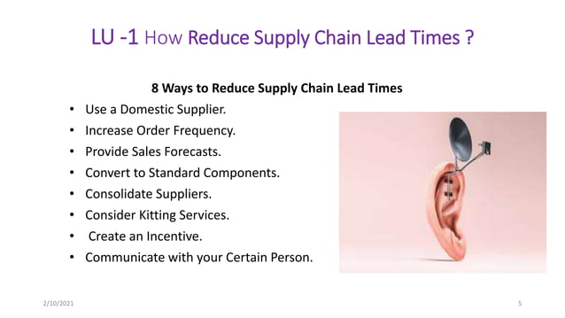 Material Lead time Calculation , Process Lead Time Calculation | PPTX ...