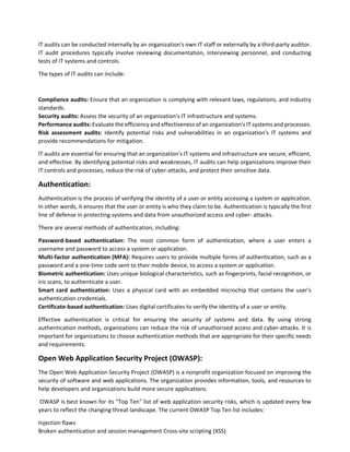 Module 4 Cyber Security Vulnerabilities& Safe Guards | PDF
