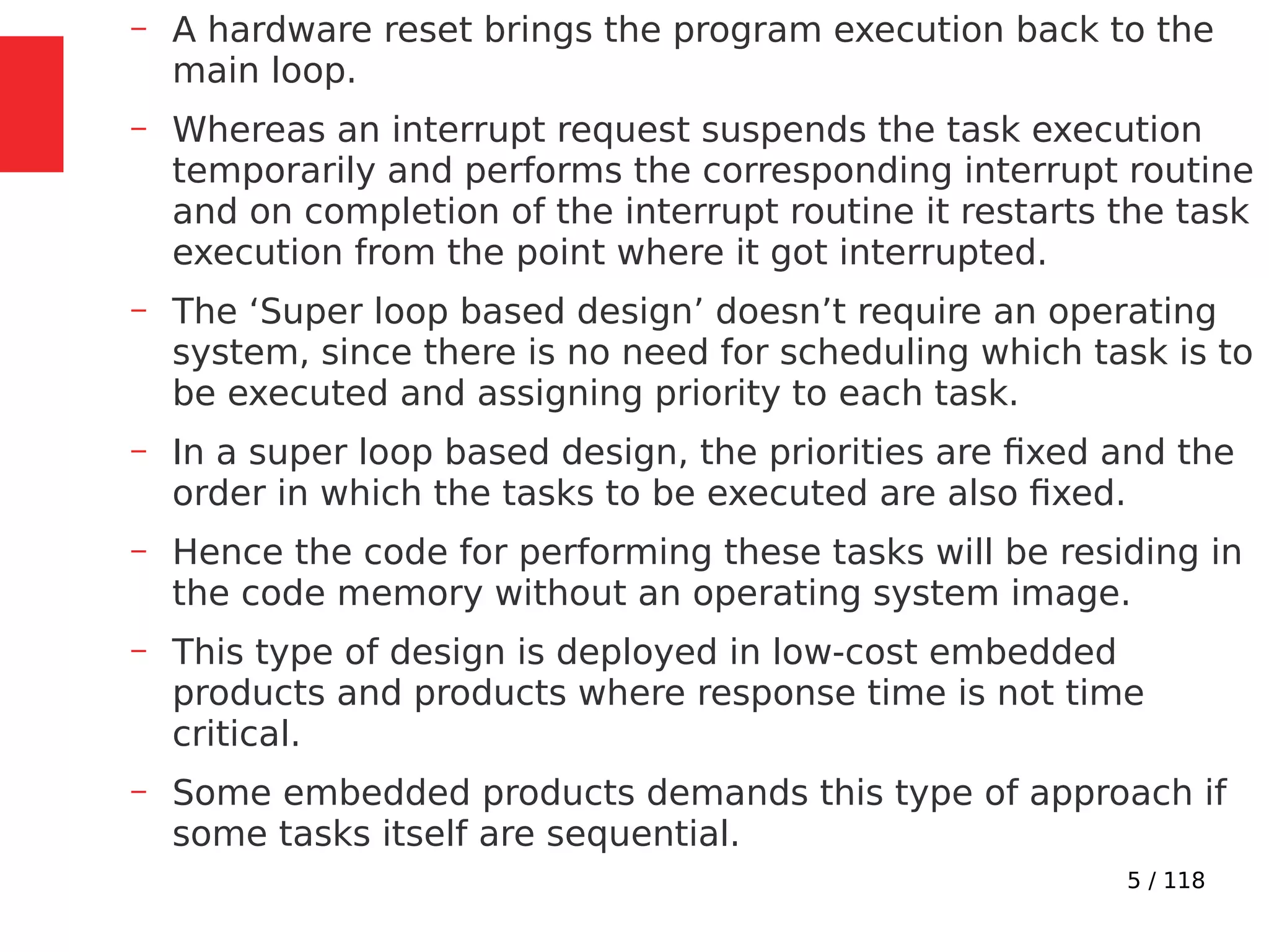 Embedded Firmware Design and Development, and EDLC | PPT