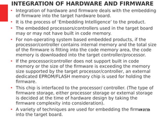 Embedded Firmware Design and Development, and EDLC | PDF