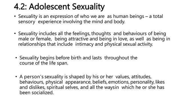 MODULE 4. UNDERSTANDING GROWTH AND DEVELOPMENT, SEXUALITY AND LIFE ... MODULE 4. UNDERSTANDING GROWTH AND DEVELOPMENT, SEXUALITY AND LIFE ...