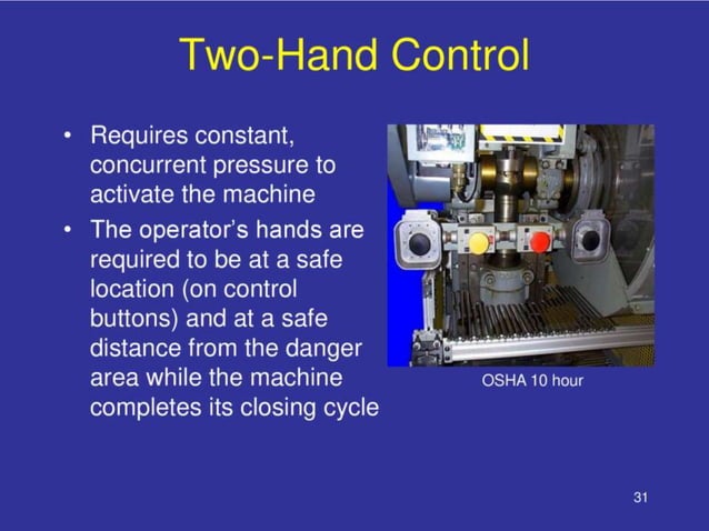 Safety hazards in machines -material handling | PPT
