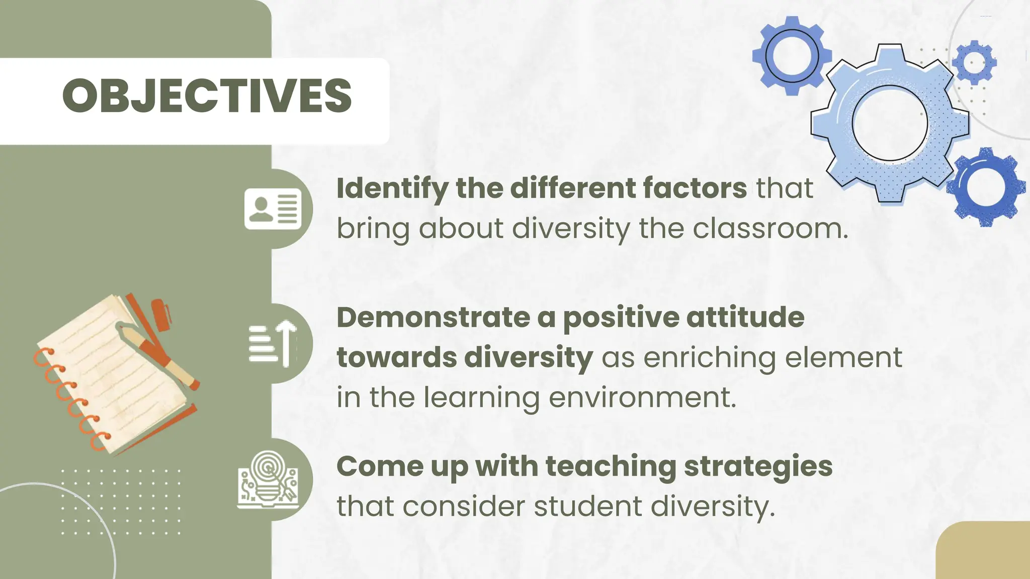 facilitating learning, module 4, student diversity | PPTX