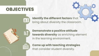facilitating learning, module 4, student diversity | PPTX
