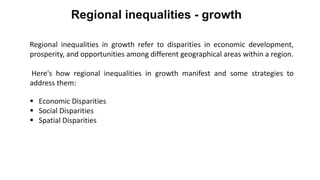 Regional Planning and Development, urban | PPTX