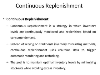 Supply Chain Management SCM Module Four 04 | PPTX | Logistics and ...