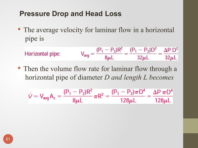 Module 4 - flow through a pipe - Fluid Dynamics | PPTX