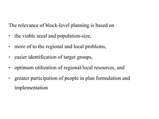 Evolution and Structure of Multi-Level Planning in India | PPTX