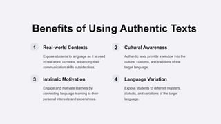 Module 4 - Authentic Texts in WL Instruction.pptx