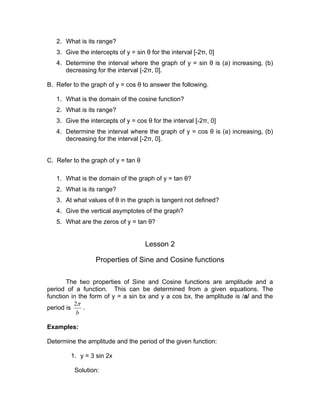 Module 4 circular function | PDF