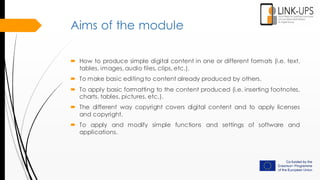 Module 4: Content Creation | PDF