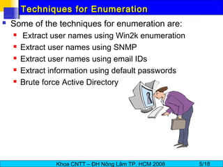 Module 4 Enumeration | PPT