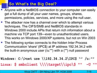 Module 4 Enumeration | PPT
