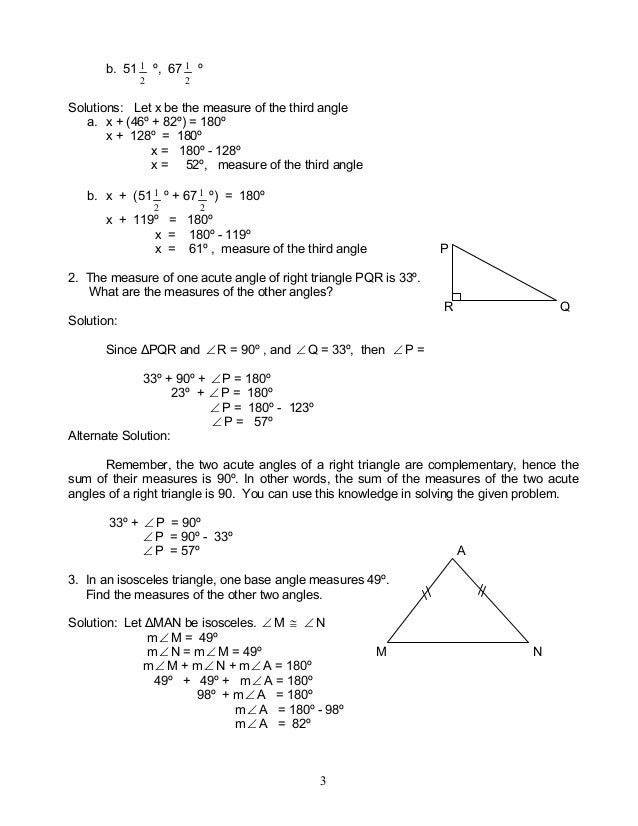 Module 4 geometry of shape and size