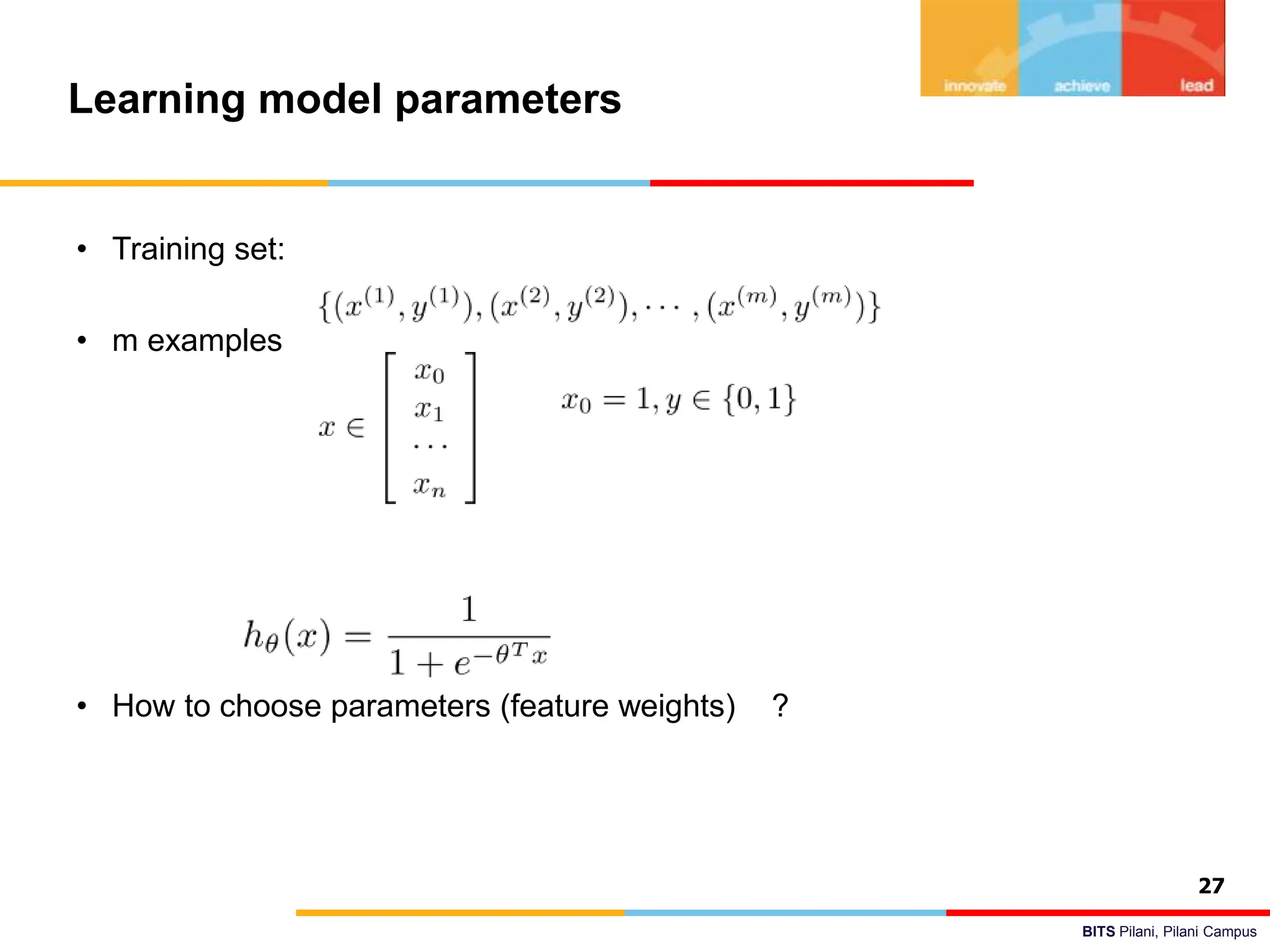 Module 4 - Linear Model for Classification.pptx