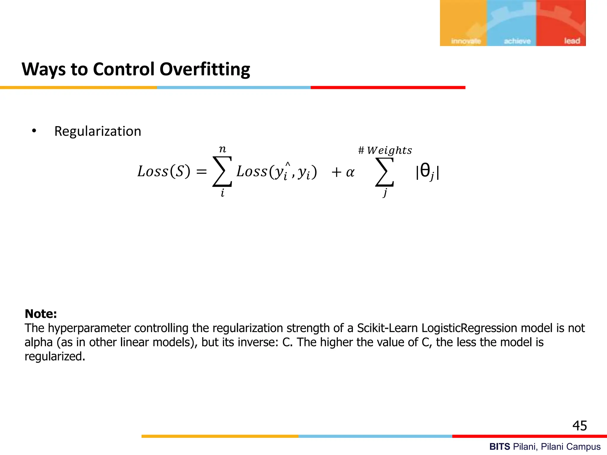 Module 4 - Linear Model for Classification.pptx