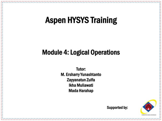 Module 4 - Logical Operations | PDF | Chemistry | Science