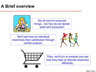 Markets, Maximizers, and Efficiency | PPT