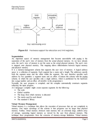 Module 4 memory management | DOCX