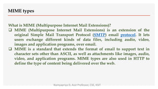 Module 4 - MIMEs Part 2.pptx. full stack django | PPT