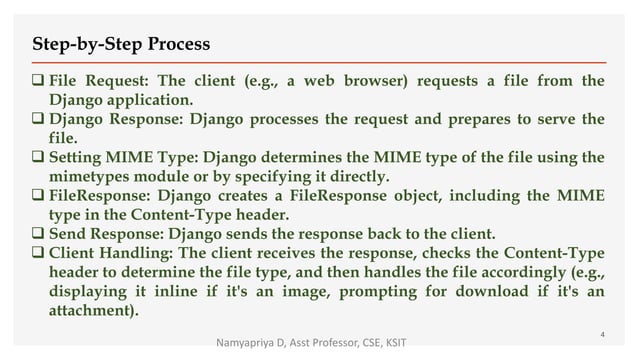 Module 4 - MIMEs Part 2.pptx. full stack django | PPT