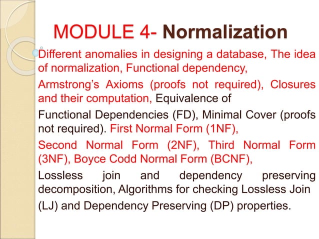 MODULE 4 -Normalization_1.ppt