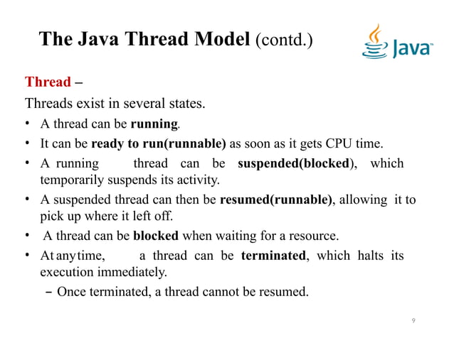 Module 4 - Part 4 - Multithreaded Programming.pptx