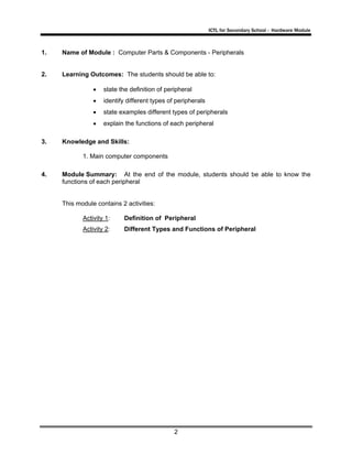 Module4 peripherals | PDF