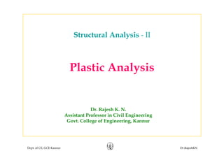Module4 plastic theory- rajesh sir | PDF