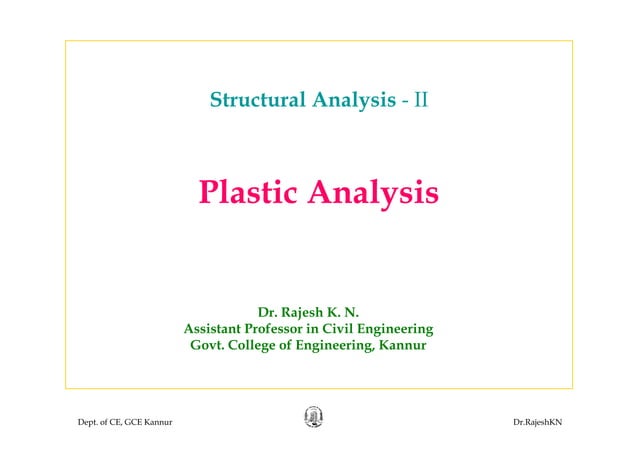 Module4 plastic theory- rajesh sir | PDF