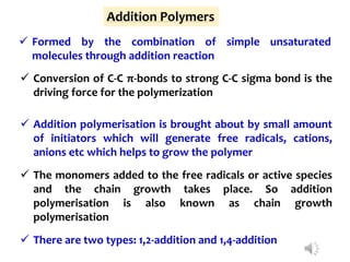 Module 4-Polymers-1.pptx | Chemistry | Science