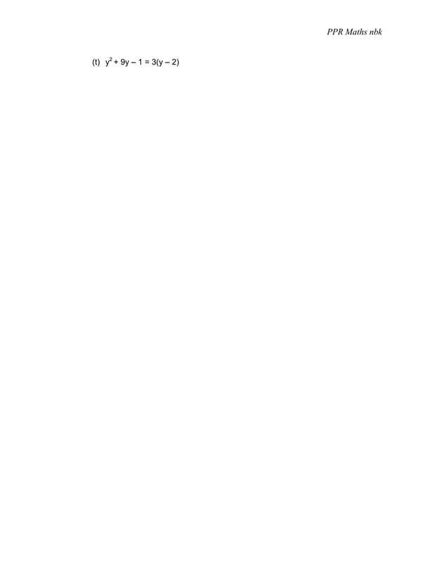 MODULE 4- Quadratic Expression and Equations | PDF | Physics | Science