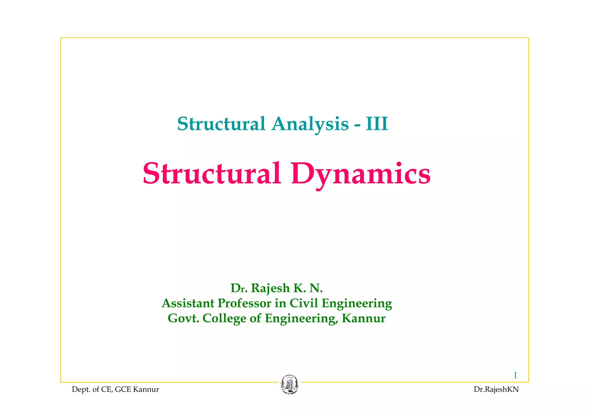 Module4 s dynamics- rajesh sir | PDF