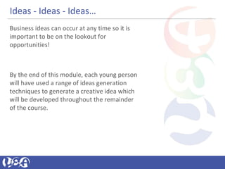 Module 4 what's the big idea | PPT