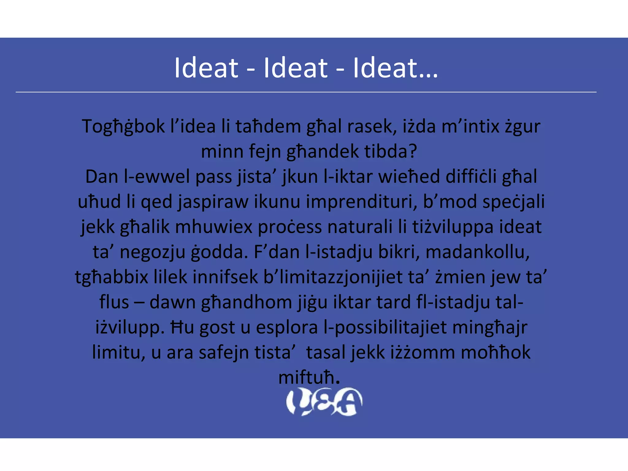 Module 4 what's the big idea | PPT