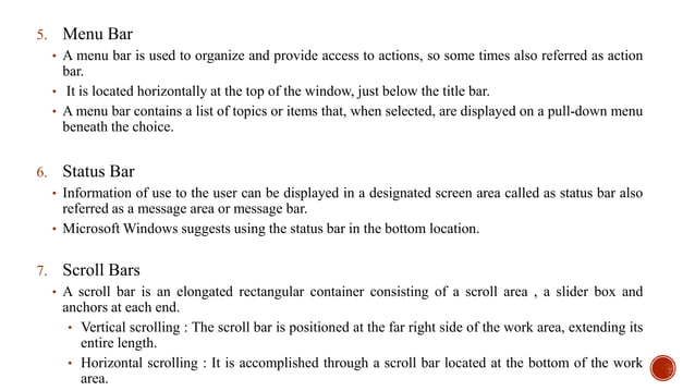 User Interface Design-Module 4 Windows | PDF