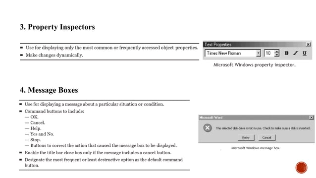 User Interface Design-Module 4 Windows | PDF